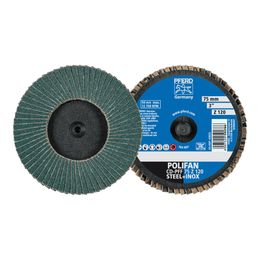 Pferd TOOLS COMBIDISC Zirkon Mini-POLIFAN CDR &Oslash; 75 mm Z120 f&uuml;r geh&auml;rteten Stahl (47202092)