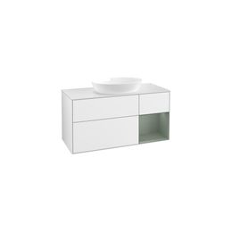 Villeroy & Boch V&B Waschtischunterschrank Finion 120cm, Pl w m, Rg Ol m Lac, glo wh. Lac ; Villeroy & Boch (FA71GMGF)