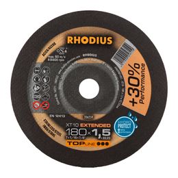 Rhodius TOPline XT10 Extrad&uuml;nne Trennscheibe 180 x 1,5 x 22,23 mm (206259)
