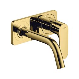 Hansgrohe Fertigset Axor Citterio M UP-Waschtisch-Einhebelmischer, A 167mm, m Pl., pol. gol opt (34112990)
