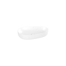 Villeroy & Boch V&B Aufsatzwaschtisch ANTAO 65x40cm, asym., o. &Uuml;L, st. white C-plus ; Villeroy & Boch (4A7465RW)