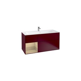 Villeroy & Boch V&B Waschtischunterschrank Wandbeleuchtung Finion 119,6x59,1cm, Reg li Oa ven, Peony Matt ; Villeroy & Boch (G060PCHB)