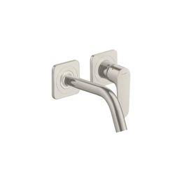 Hansgrohe Fertigset Axor Citterio M UP-Waschtisch-Einhebelmischer, A 167mm, m Ros, Edelstahl-Optik (34113800)