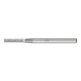 Pferd TOOLS Hartmetall Fr&auml;sstift Zylinder ZYA &Oslash; 02x10mm Schaft-&Oslash; 3 mm Z3P universal mittel kreuzverzahnt (21201183)