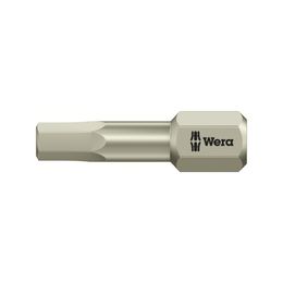 Wera 3840/1 TS 6KT-Bits, Edelstahl, Schl&uuml;sselweite (z&ouml;llig) 5/32", L&auml;nge 25 mm (5071064001)