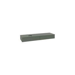 Villeroy & Boch V&B Waschtischunterschrank ohne Frontstruktur -Beleuchtung Antao 160x50cm, WBP-farbe Lac, lea gre. m Lac ; Villeroy & Boch (L15010HL)