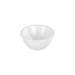 Villeroy & Boch V&B V&B Unterbauwaschbecken Loop& Friends rd, o. Hahnloch, m &Uuml;L, d= 33cm, wei&szlig; ; Villeroy & Boch (4A510001)