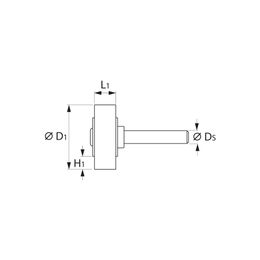 3M Scotch-Brite Bristle-Brush Typ C⌀ 25 mm Set 24-teilig, Schaft-⌀ 3 mm, RB-ZB, K&ouml;rnung: 36 (573545 36)