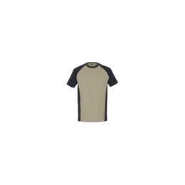 Mascot T-Shirt Potsdam hellkhaki/schwarz Gr&ouml;&szlig;e L (50501-250-5509-L)