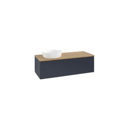 Villeroy & Boch V&B Waschtischunterschrank ohne Frontstruktur Antao 120x36x50cm, WBP hon. Oa, md bl. m Lac ; Villeroy & Boch (K33011HG)