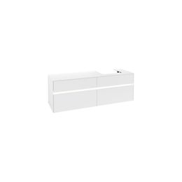 Villeroy & Boch V&B Waschtischunterschrank Collaro 160x54,8x50cm, WT r, LED 12W, wh. ma ; Villeroy & Boch (C079B0MS)