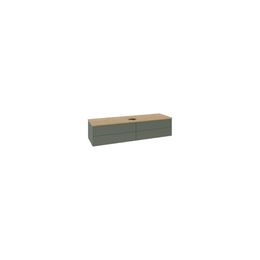 Villeroy & Boch V&B Waschtischunterschrank ohne Frontstruktur Antao 160x50cm, WBP hon. Oa, lea gre. m Lac ; Villeroy & Boch (K25011HL)