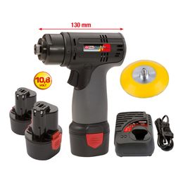 KS Tools Akku-Schleifmaschine, 3.200 U/min 10,8V, mit 2 Akkus und 1 Ladeger&auml;t (515.3558)