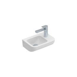 Villeroy & Boch V&B Handwaschbecken Architectura 36x26cm, 1 Hahnloch, ohne &Uuml;berlauf, wei&szlig; ; Villeroy & Boch (43733701)