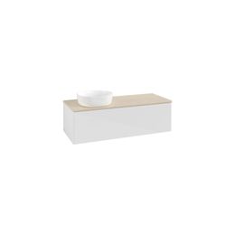 Villeroy & Boch V&B Waschtischunterschrank ohne Frontstruktur Antao 120x36x50cm, WBP botti., glo wh. Lac ; Villeroy & Boch (K33013GF)