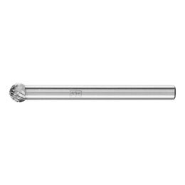 Pferd TOOLS Hartmetall Fr&auml;sstift Kugel KUD &Oslash; 04x03 mm Schaft-&Oslash; 3 mm Z4 universal mittel fein (21212543)