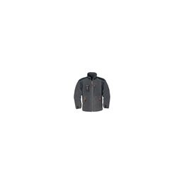 Fleecejacke Gr.XL dunkelgrau/schwarz/orange TERRATREND ; Terrax (6657 FB.6351)