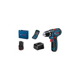 Bosch Akku-Bohrschrauber GSR 12V 15 Professional mit Akkus, Ladeger&auml;t und Koffer (060186810G)