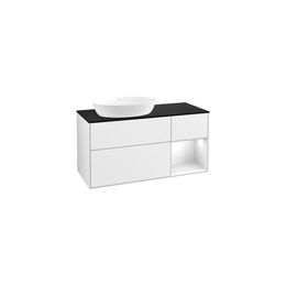 Villeroy & Boch V&B Waschtischunterschrank Wandbeleuchtung Finion 120cm, Pl b m, Rg g wh. Lac, glo wh. Lac ; Villeroy & Boch (GA52GFGF)
