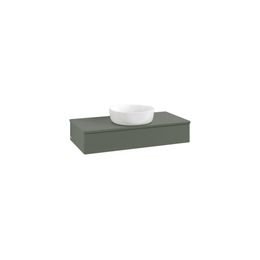Villeroy & Boch V&B Waschtischunterschrank mit Frontstruktur, mit Beleuchtung Antao 100x19x50cm, WBP Lac, lea gre. m Lac ; Villeroy & Boch (L09110HL)