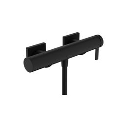 Hansgrohe Einhebel-Brausearmatur Tecturis E AP, 1 Verbraucher, mattschwarz (73620670)