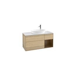 Villeroy & Boch V&B Waschtischunterschrank Finion 120cm, Pl wh. m, Reg wal ven, Oa ven ; Villeroy & Boch (F951GNPC)