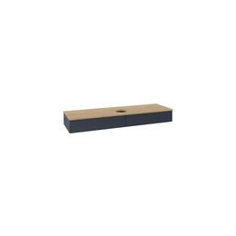 Villeroy & Boch V&B Waschtischunterschrank ohne Frontstruktur, mit Beleuchtung Antao 160x50cm, WBP hon. Oa, md bl. m Lac ; Villeroy & Boch (L14011HG)