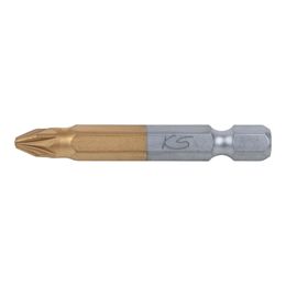 KS Tools 1/4" TiN Bit, 50mm, PZ2, 5er Pack (911.3644)