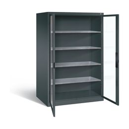 C+P Werkzeugschrank Acurado, H1950xB1200xT800mm, Front Anthrazitgrau, Korpus Anthrazitgrau (8934-055) ; C + P M&ouml;belsysteme (8934-055|S10020)