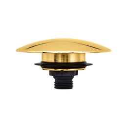 Duravit Ausstattungs-Set Push-open Ventil, Gold poliert (792527000003400)