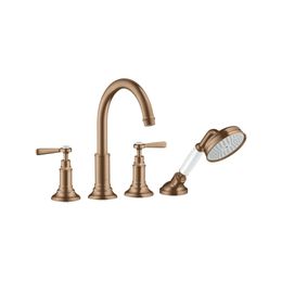 Hansgrohe Fertigmontageset Axor Montreux 4-L-Fliese-Ar, m Hebelgr., brush. r gol (16554310)