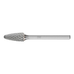 Pferd TOOLS Hartmetall Fr&auml;sstift Rundbogen RBF &Oslash; 06x13 mm Schaft-&Oslash; 3 mm Z4 universal mittel fein (21230043)