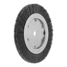 Lessmann Einreihige Rundb&uuml;rste mikroabrasiv 0,6 mm, SiC 120, B&uuml;rsten-⌀xB&uuml;rstenbreite: 200X16 mm (360841)