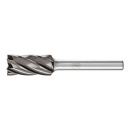 Pferd TOOLS Hartmetall Hochleistungsfr&auml;sstift ALU Zylinder ZYAS stirn &Oslash; 12x25mm Schaft-&Oslash; 6mm Alu/NE Metal HICOAT (21100595)