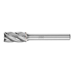 Pferd TOOLS Hartmetall Hochleistungsfr&auml;sstift ALU Zylinder ZYAS stirn &Oslash; 10x20mm Schaft-&Oslash; 6 mm Alu/NE Metal (21100786)