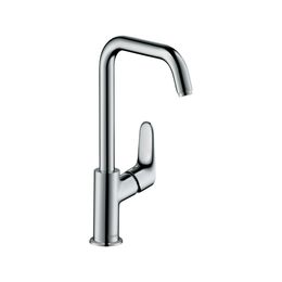 Hansgrohe Waschtisch-Einhebelmischer 240 Focus o. Zugst.Abl.Gar., m Schwenkausl., chrom (31519000)