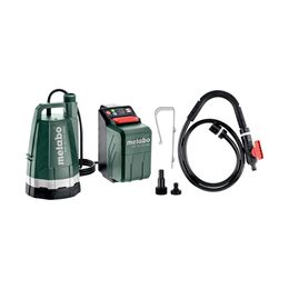 Metabo TPF 18 LTX BL Akku-Tauchpumpe mit b&uuml;rstenlosem Motor und LED-Licht, Karton, 601729850)