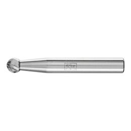 Pferd TOOLS Hartmetall Fr&auml;sstift Kugel KUD &Oslash; 06x05 mm Schaft-&Oslash; 6 mm Z3 universal mittel (21112536)