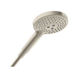 Hansgrohe Handbrause Axor innenl. WF, 120mm, 3jet, brush. ni. (26050820)