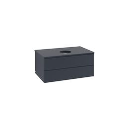 Villeroy & Boch V&B Waschtischunterschrank mit Frontstruktur -Beleuchtung Antao 80x36x50cm, WBP-farbe Lac, md bl. m Lac ; Villeroy & Boch (L19110HG)