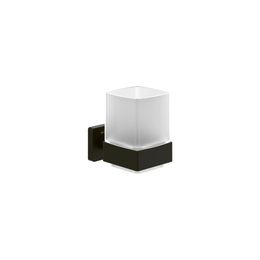 Villeroy & Boch V&B Glashalter Elements Striking 99x100x123mm, Glas satiniert, matt black ; Villeroy & Boch (TVA152019000K5)