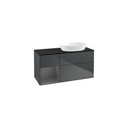 Villeroy & Boch V&B Waschtischunterschrank Finion 120cm, Pl b m, Rg A m Lac, md bl. m Lac ; Villeroy & Boch (FA42GKHG)