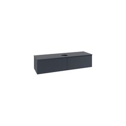 Villeroy & Boch V&B Waschtischunterschrank mit Frontstruktur -Beleuchtung Antao 160x50cm, WBP-farbe Lac, md bl. m Lac ; Villeroy & Boch (L36110HG)