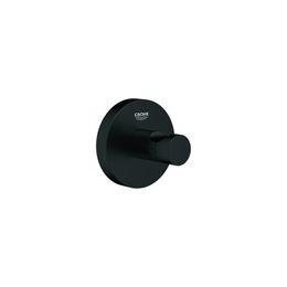 Grohe Bademantelhaken Essentials verdeckte Befestigung, matt black (1024602430)