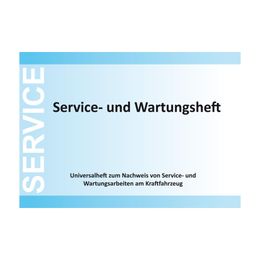 EICHNER Service- und Wartungsheft aus Papier, 9036-00168)