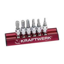 Kraftwerk 6t Innensechsk-Bit-Stecksatz MAGALU 1/4" (106099)