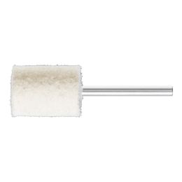 Pferd TOOLS harte Filzpolierstifte Zylinderform mit Stirnbohrung &Oslash; 15x20mm Schaft-&Oslash; 3 mm (44100048)