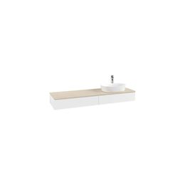 Villeroy & Boch V&B Waschtischunterschrank mit Frontstruktur -Beleuchtung Antao 160x50cm, HL, WBP botti., wh. m Lac ; Villeroy & Boch (L16153MT)
