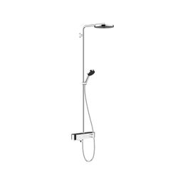 Hansgrohe Showerpipe Pulsify S 260 mit Wannenthermostat, 1jet, chrom (24230000)
