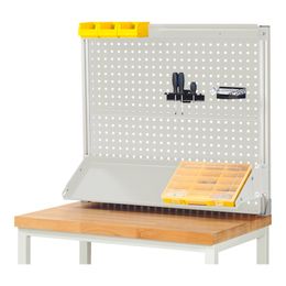 Rau System-Aufbau (Komplettset-02 B1000 mm), zur Montage auf Arbeitsplatte, RAL7035 (SAE-KM02-1000.12)